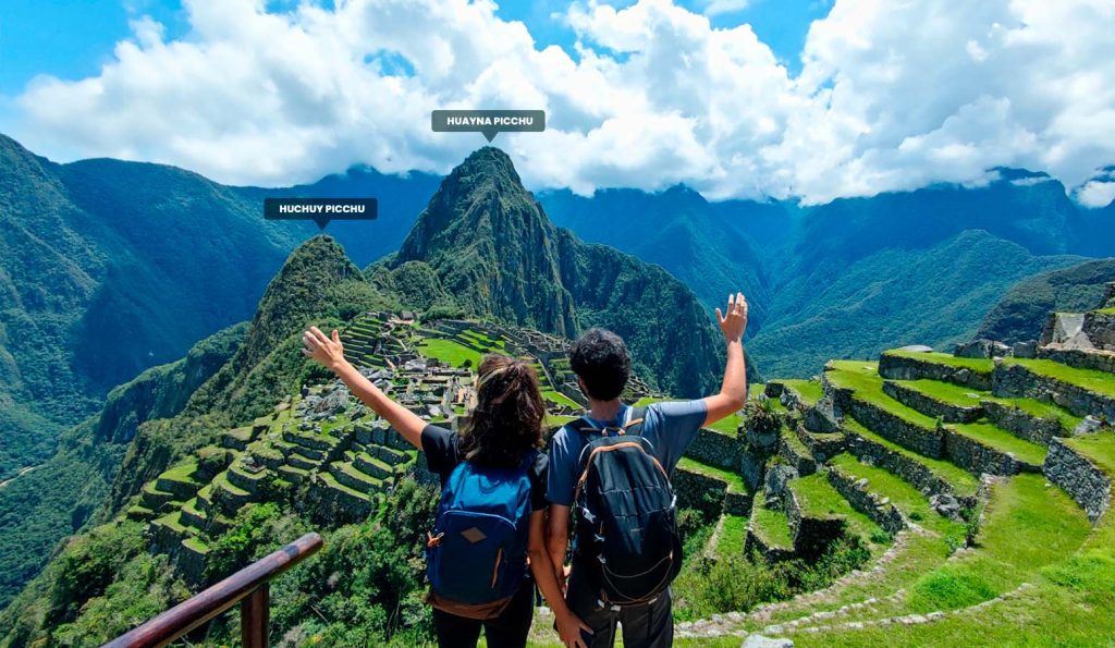 Huchuy Picchu Mountain at Machu Picchu | View Point to Machu